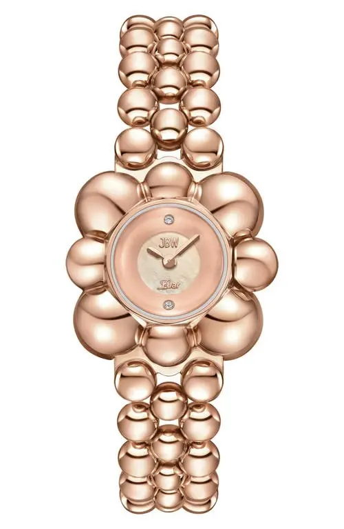 JBW X Luar Atmosphere Bracelet Watch - Rose Gold