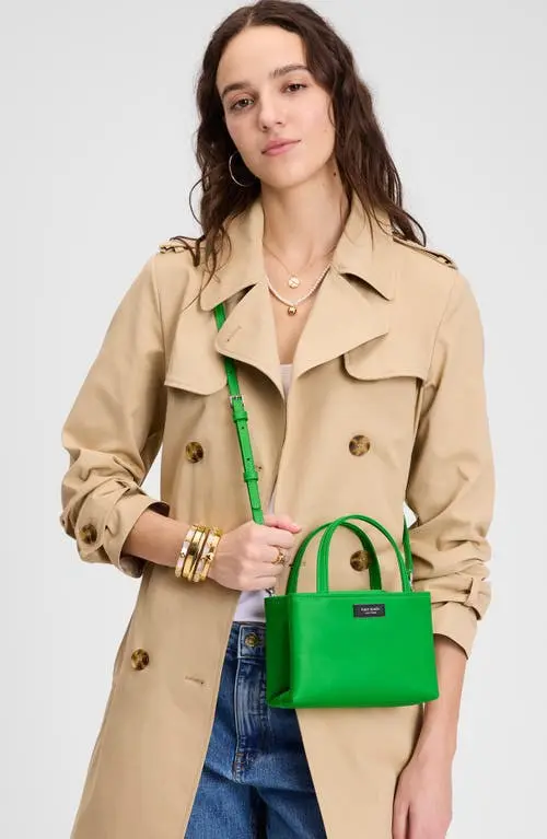 Kate Spade New York Mini Sam Icon Nylon Tote - Ks Green