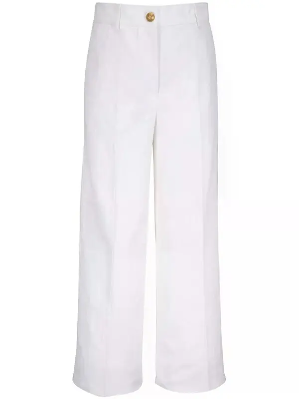 Akris Creased Wide-leg Jeans