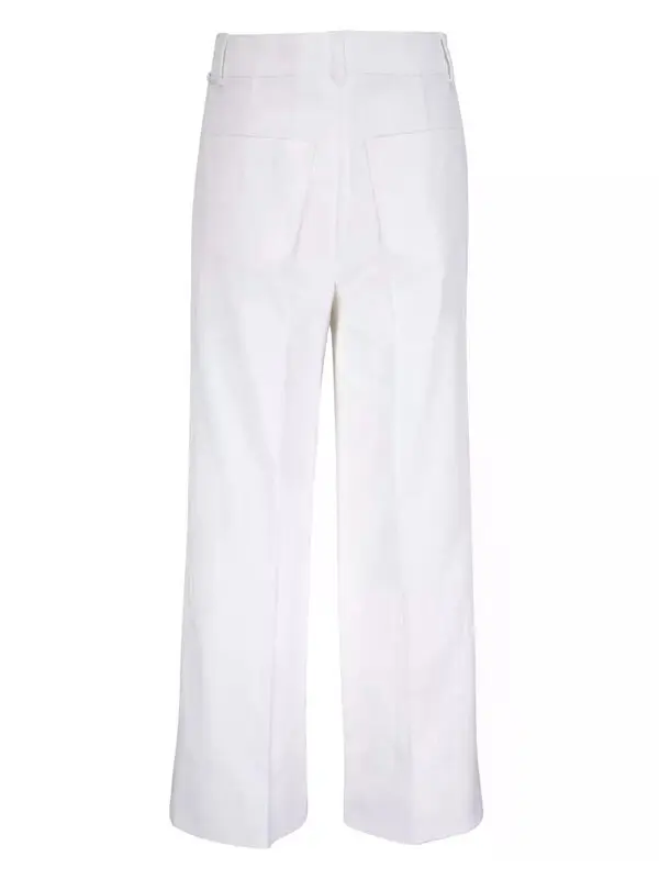 Akris Creased Wide-leg Jeans