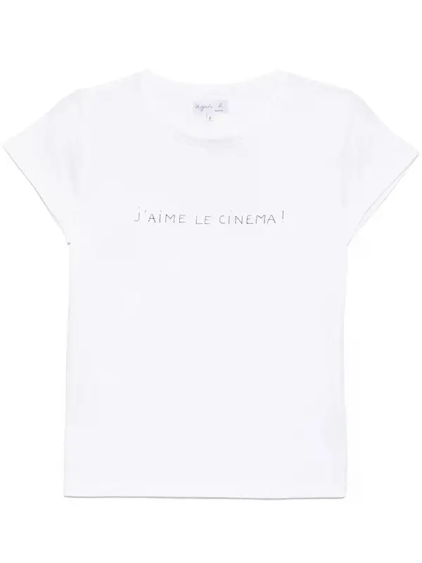 AGNÈS B. Bando T-shirt - White
