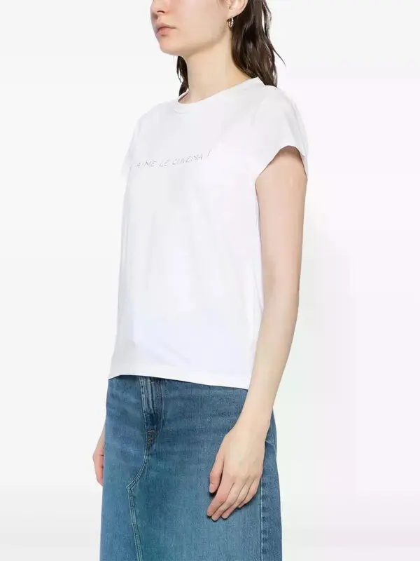 AGNES B. Bando T-shirt - White