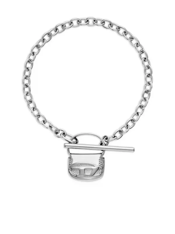 DIESEL® Dr Bag-charm Bracelet - Silver