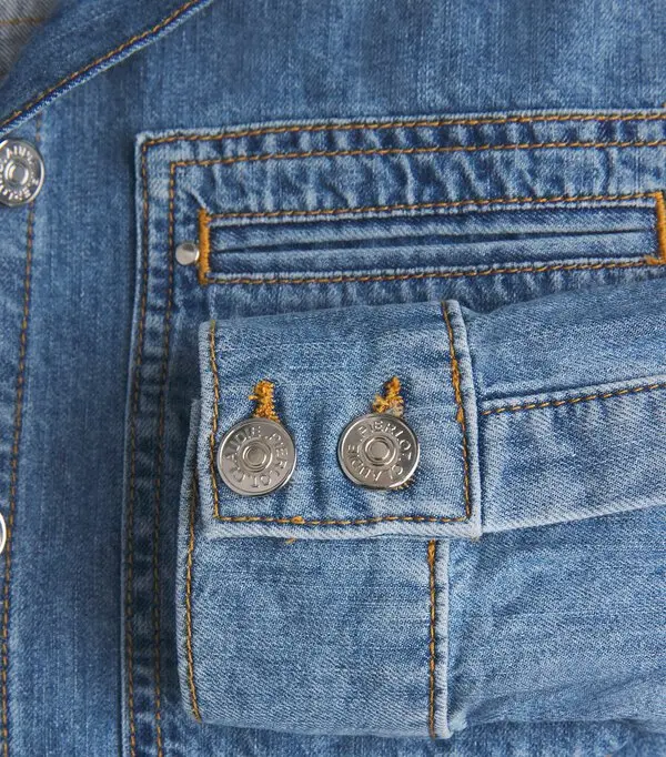 Claudie Pierlot Denim Trucker Jacket