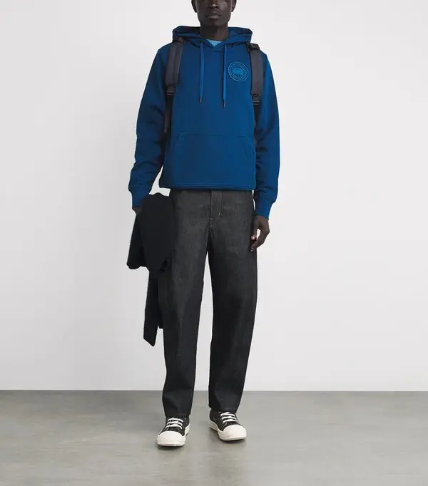 Canada Goose Cotton Huron Hoodie - Blue