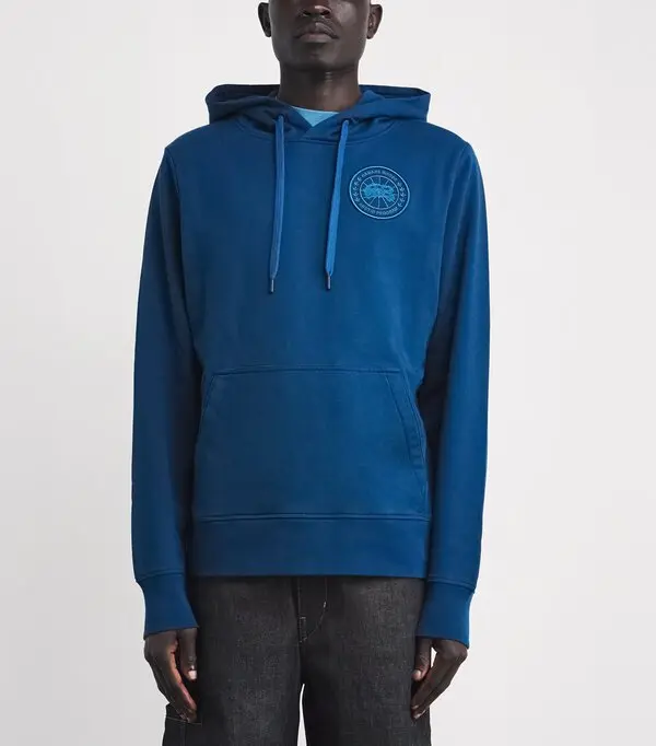 Canada Goose Cotton Huron Hoodie - Blue