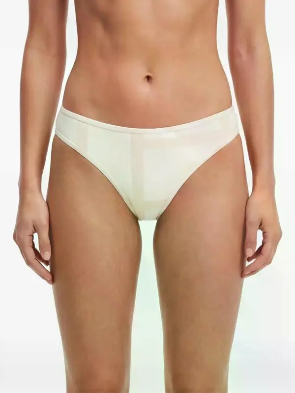 TOTEME Monogram Bikini Bottoms - Neutrals