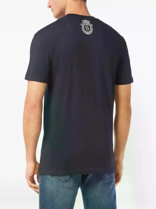 BILLIONAIRE Logo-print T-shirt - Blue