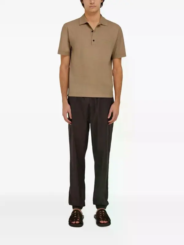 FERRAGAMO Signature Cotton Polo Shirt
