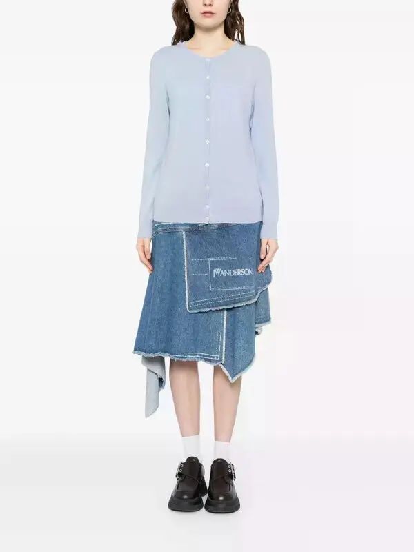 N.peal Olivia Cardigan - Blue