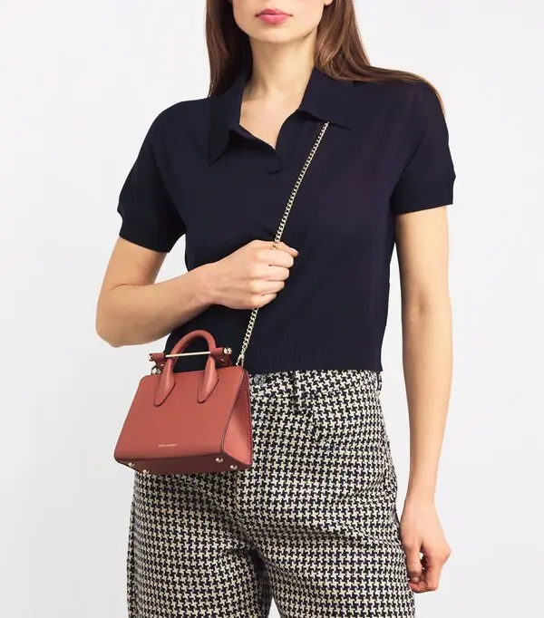Strathberry Nano Leather Tote