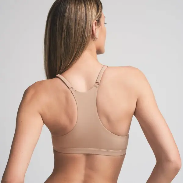 SKIMS Racerback Triangle Bralette | Light Neutral | | Fits Everybody - Clay