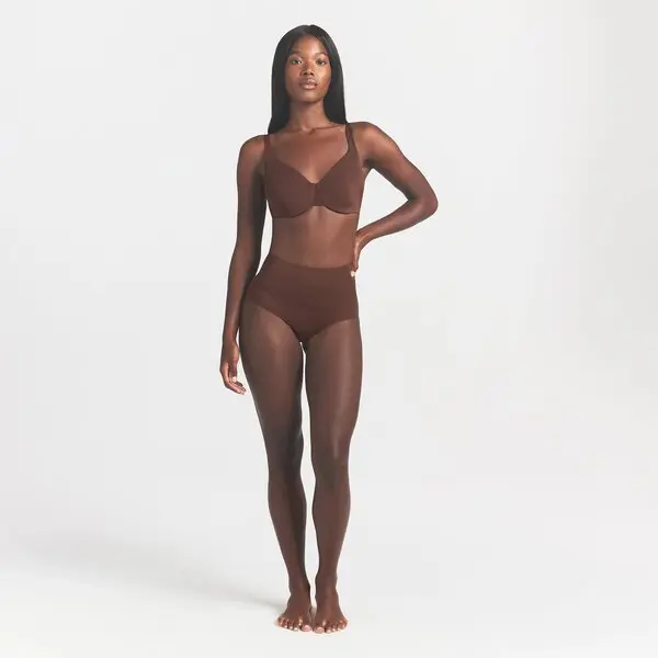 SKIMS Unlined Minimizer Bra | Light Neutral | | Smoothing Intimates - Cocoa