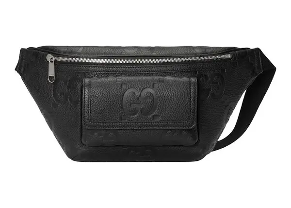 Gucci Jumbo Gg Belt Bag - Black