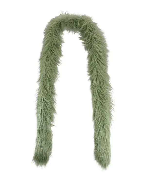 Gucci Faux Fur Scarf - Green
