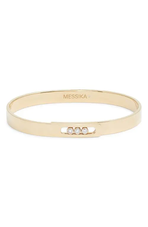 Messika Move Noa Diamond Bangle Bracelet - Yellow Gold