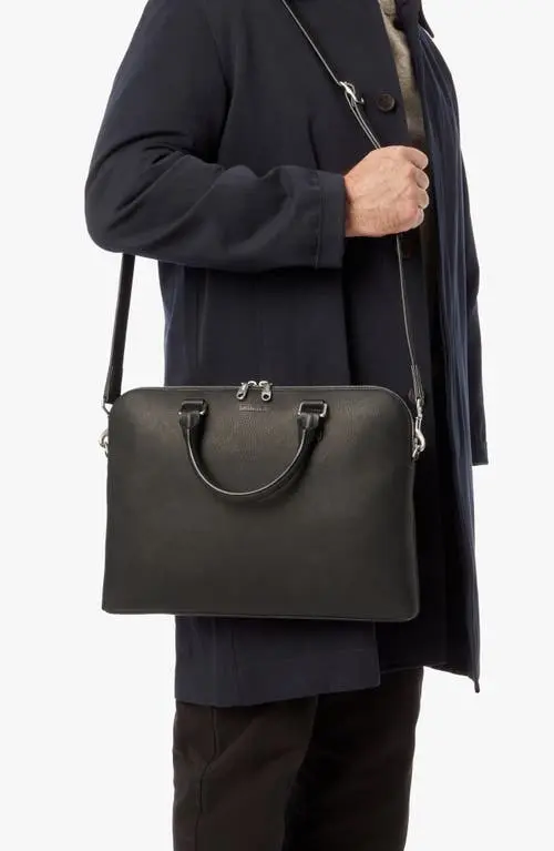 Shinola Leather Briefcase - Black
