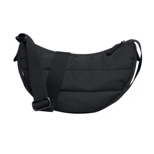 GOT BAG Puffer Moon Bag Small - Black Monochrome