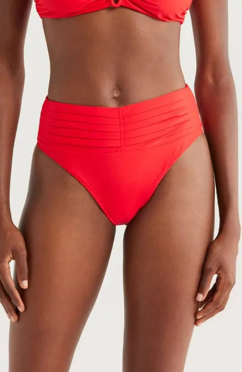Ramy Brook Ivo Bikini Bottoms - Flame