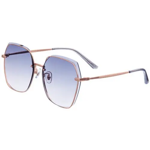 BERTHA WATCHES Renata Sunglasses - Rose Gold/pink