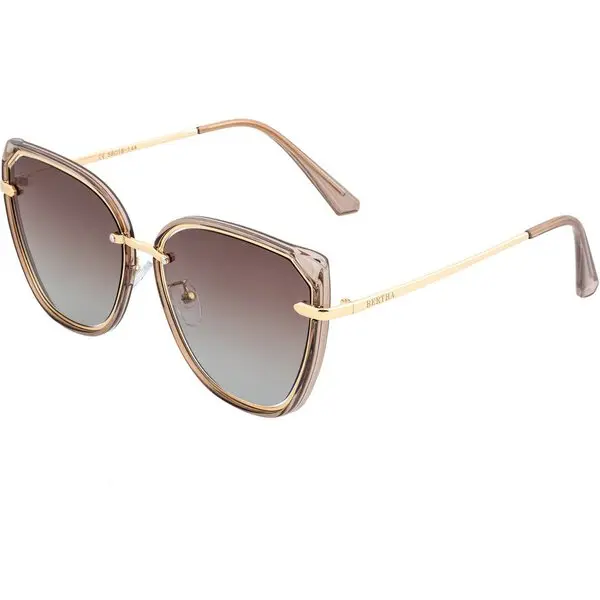 BERTHA WATCHES Rylee Sunglasses - Brown/brown