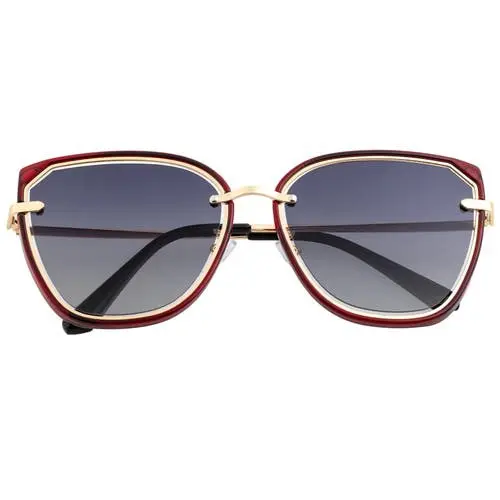 BERTHA WATCHES Rylee Polarized Sunglasses - Red/black