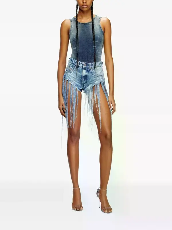 DIESEL® Ribbed-knit Top