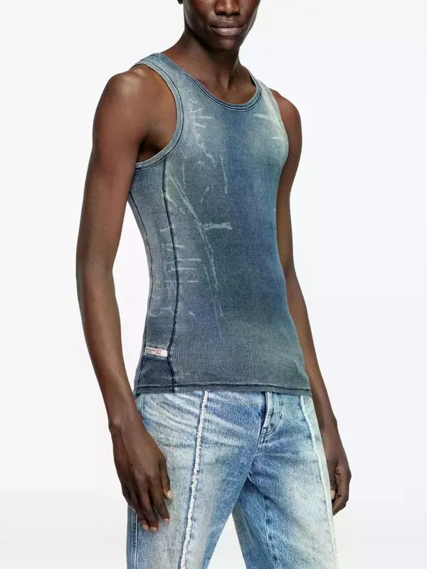 DIESEL® Ribbed-knit Top