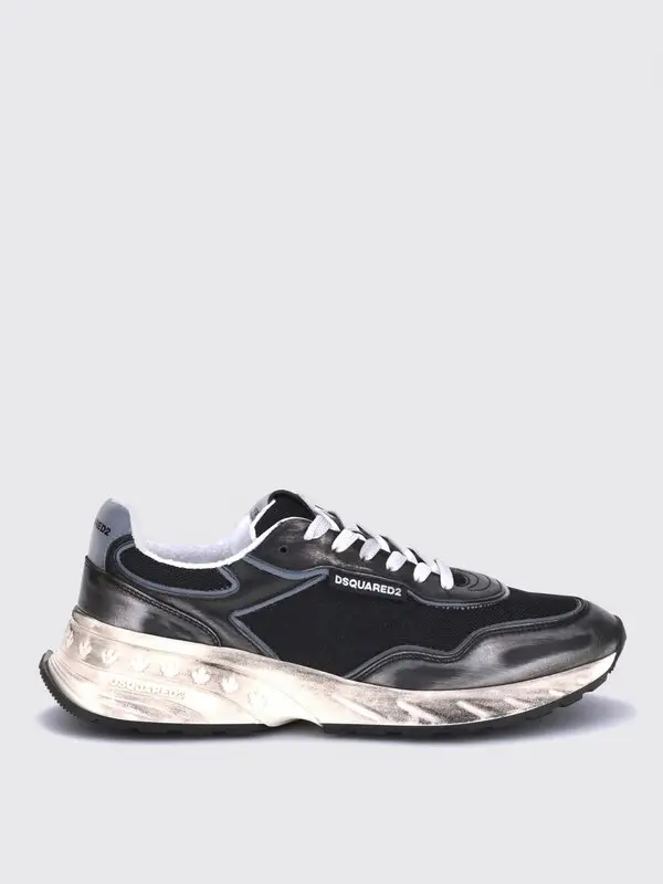 Dsquared2 Low Top Sneakers - Steel