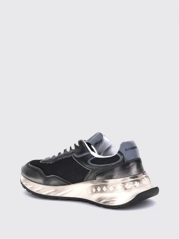Dsquared2 Low Top Sneakers - Steel