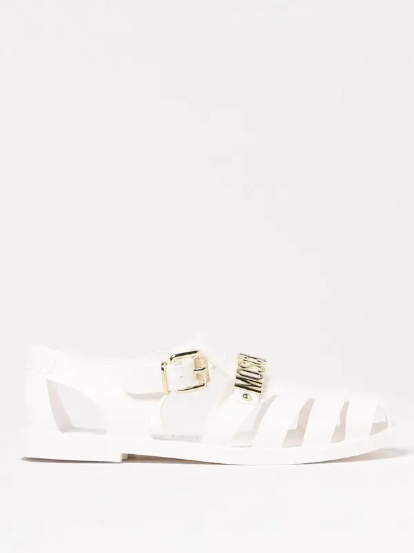 Moschino Heeled Sandal - White