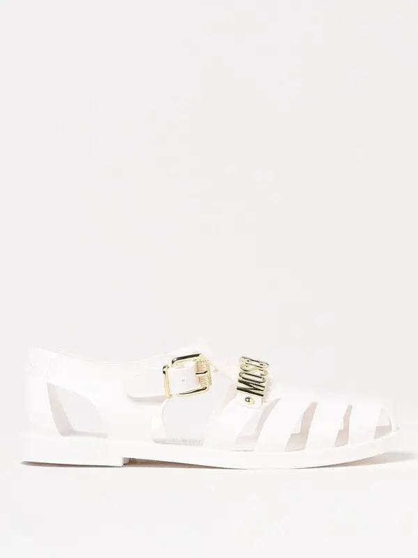 Moschino Heeled Sandal - White