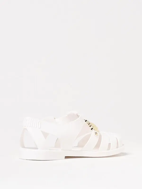 Moschino Heeled Sandal - White