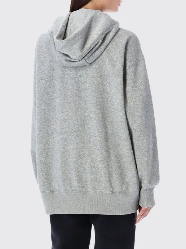 Nike Phoenix Hoodie In Stretch Cotton - Grey