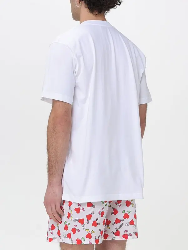 Moschino Cotton T-shirt With Logo - White