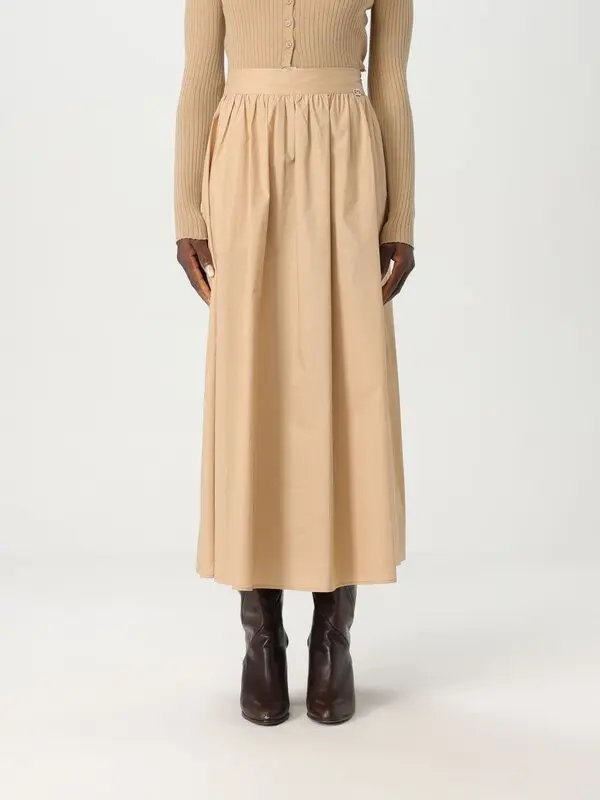 Liu Jo Gathered Midi Skirt