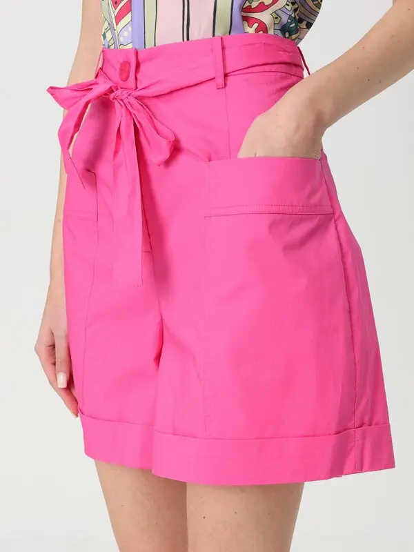 Liu Jo High Waisted Belted Shorts