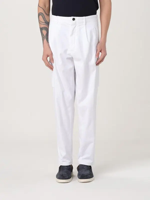 Giorgio Armani Cargo Pants - White