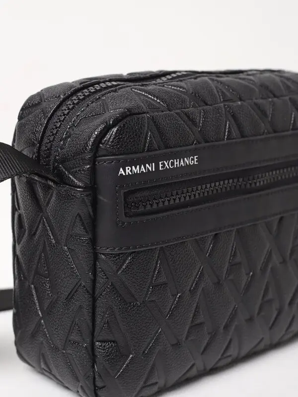 Armani Exchange Shoulder Bag In Black 50% Off Editorialist