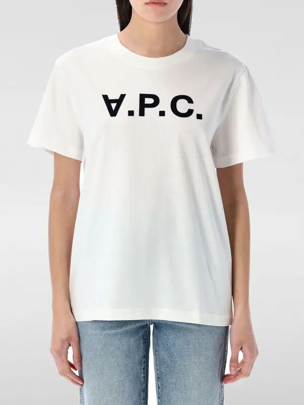 A.p.c. Logo T-shirt - White