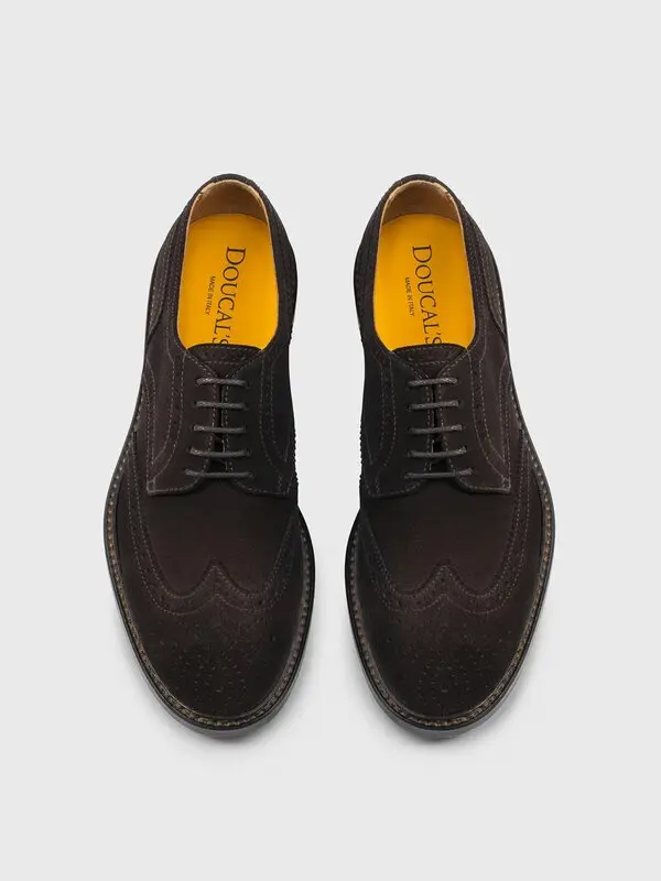 DOUCAL'S Brogue Shoes - Earth
