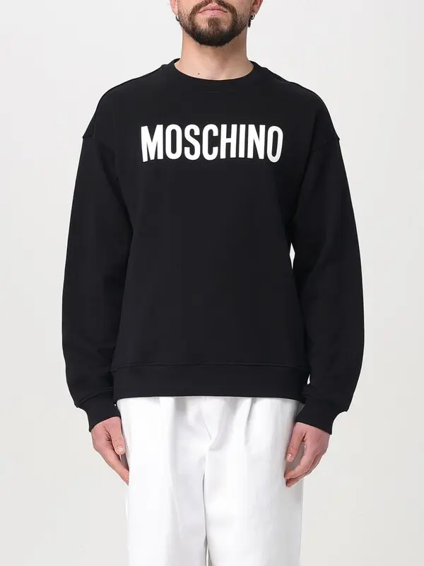 Moschino Logo Sweatshirt - Black