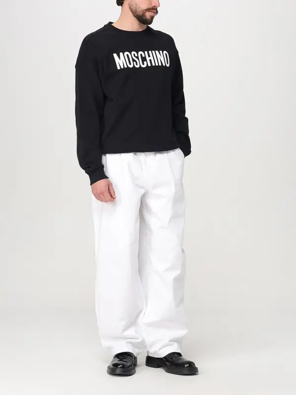 Moschino Logo Sweatshirt - Black