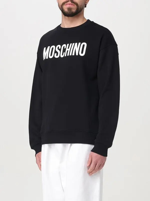 Moschino Logo Sweatshirt - Black