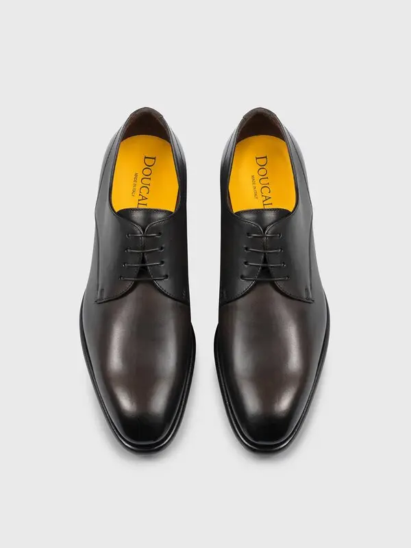DOUCAL'S Leather Derby Shoes