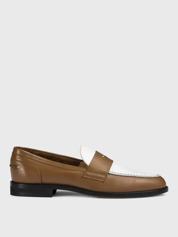 DOUCAL'S Two-tone Loafers - Brown