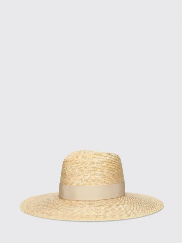Borsalino Straw Panama Hat - Beige