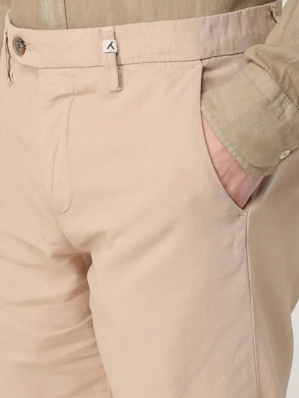 MYTHS Tailored Trousers - Sand