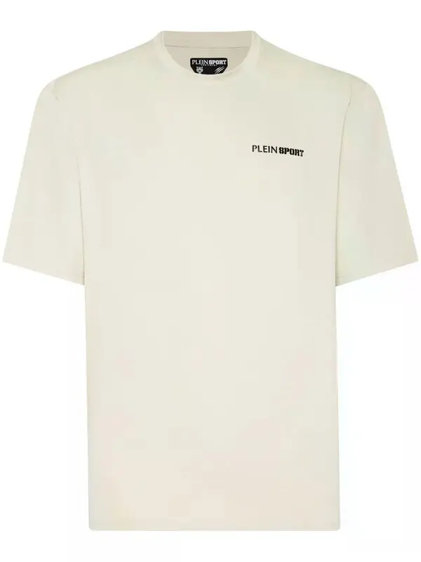 PLEIN SPORT Micro-rib T-shirt - Grey