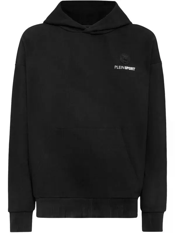 PLEIN SPORT Logo Print Hoodie
